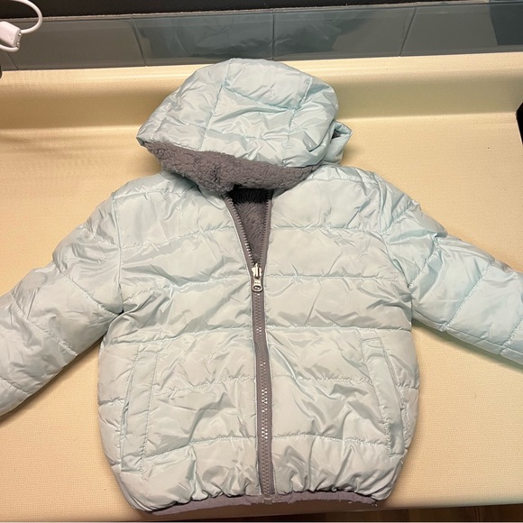 wonder nation | Jackets & Coats | Wonder Nation Girls Baby Blue Fury ...